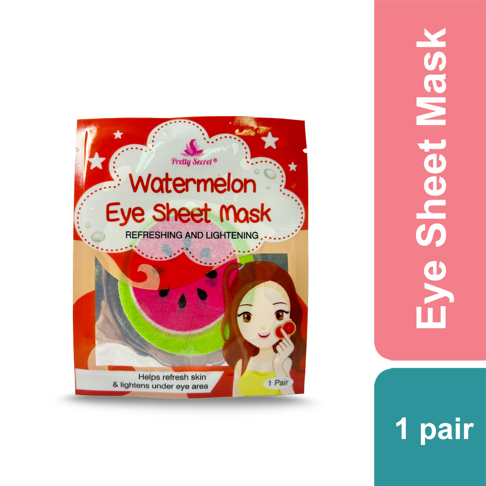 Pretty Secret Eye Sheet Mask 1pair – Watermelon | Pretty Secret