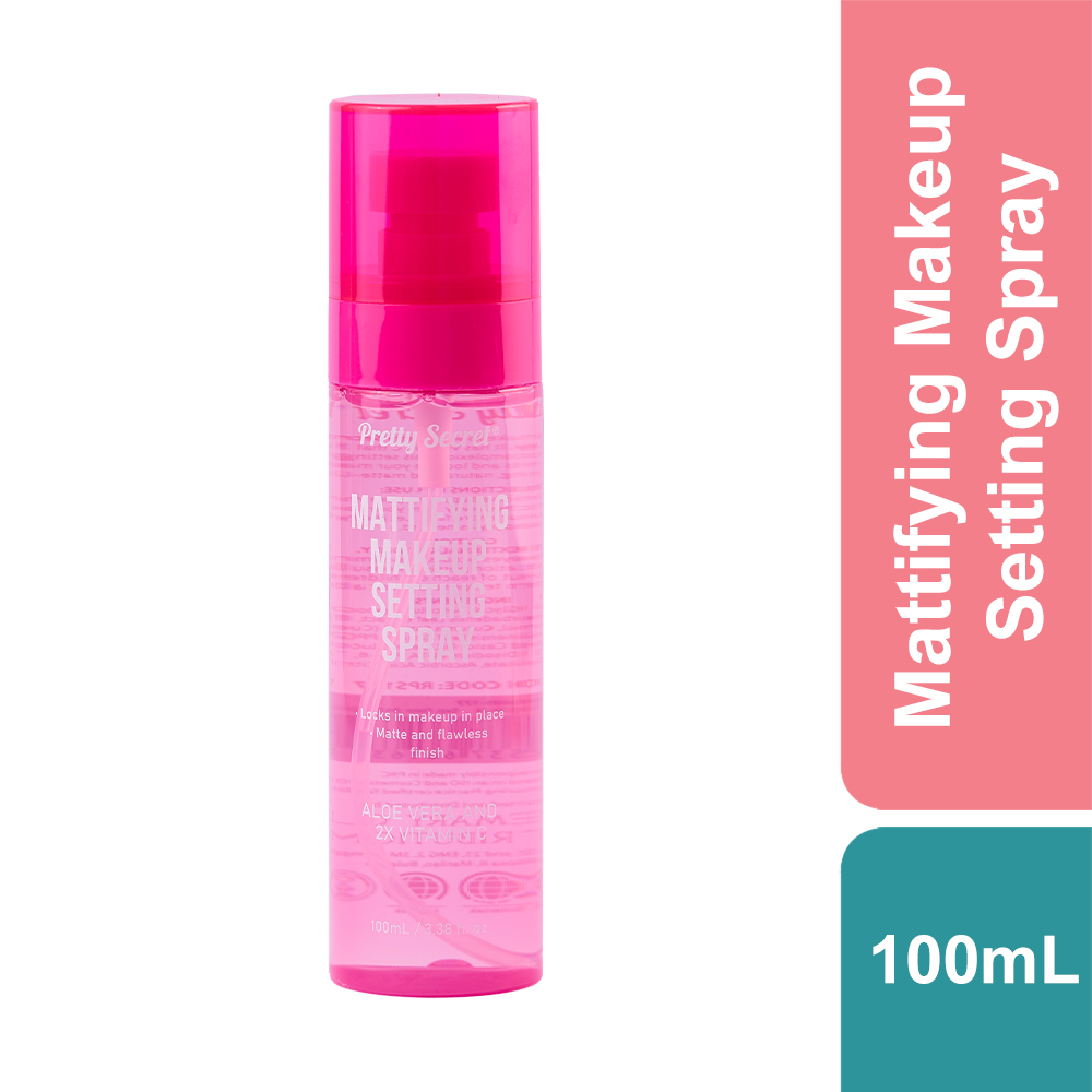 Pretty Secret Mattifying Makeup Setting Spray 100ml | Pretty Secret