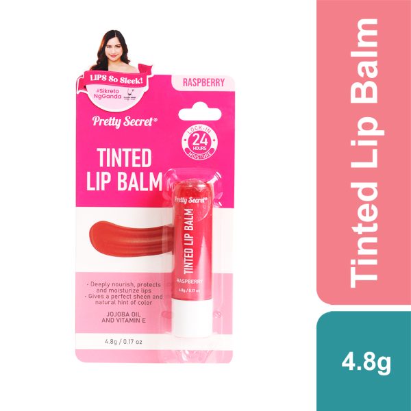 Pretty Secret Tinted Lip Balm 4.8g – Raspberry | Pretty Secret